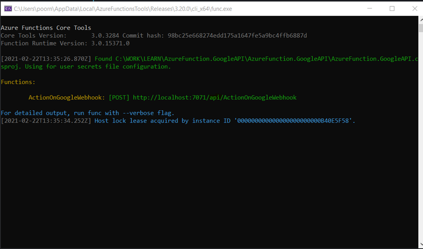 Using Ngrok To Test Azure Functions Locally Poornima Nayar 1349
